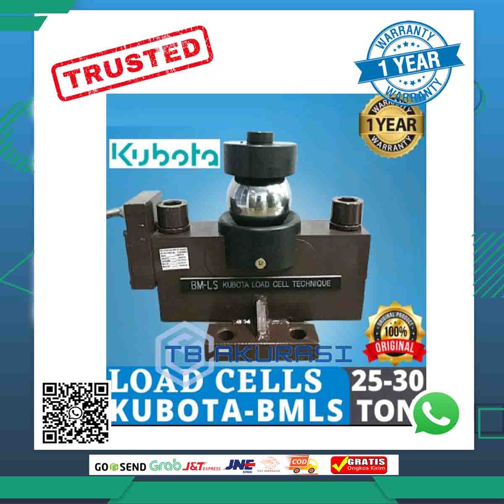 Jual LOAD CELL KUBOTA BMLS 30TON/ 25TON.LOAD CELL JEMBATAN TIMBANG BMLS ...