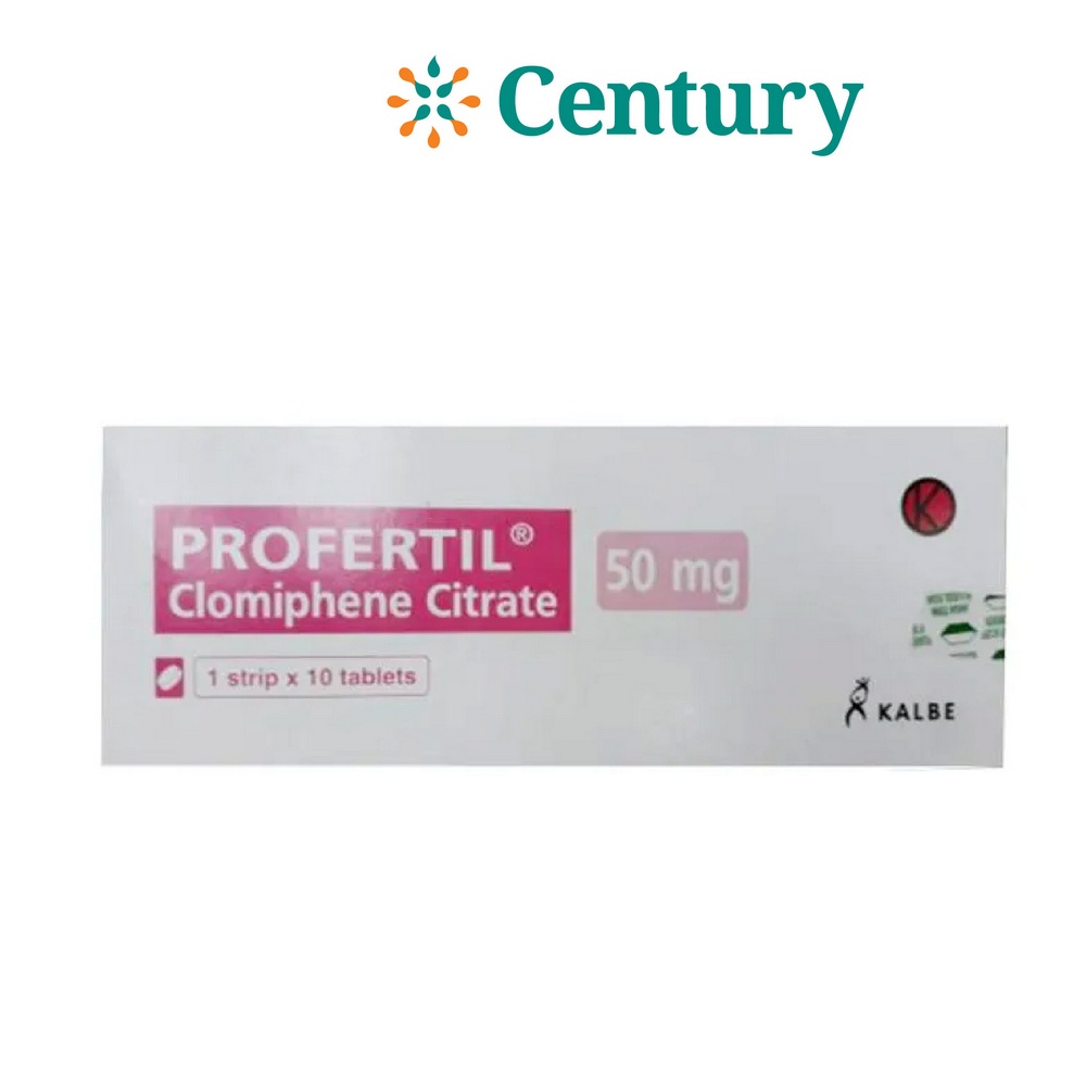 Jual PROFERTIL 50 MG 1 STRIP ISI 10 TABLET / CLOMIPHENE / KESUBURAN ...