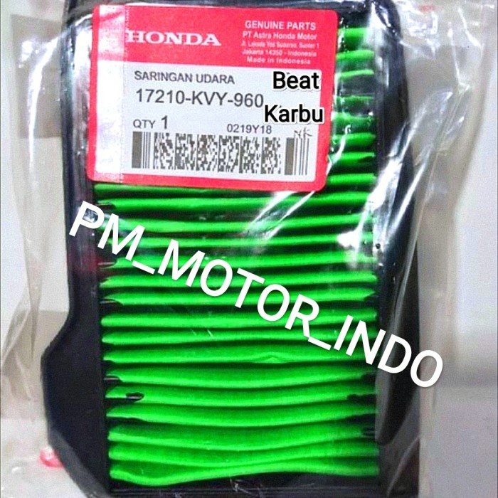Jual Filter Udara Saringan Udara Air Filter Honda Beat Karbu Scoopy Old ...