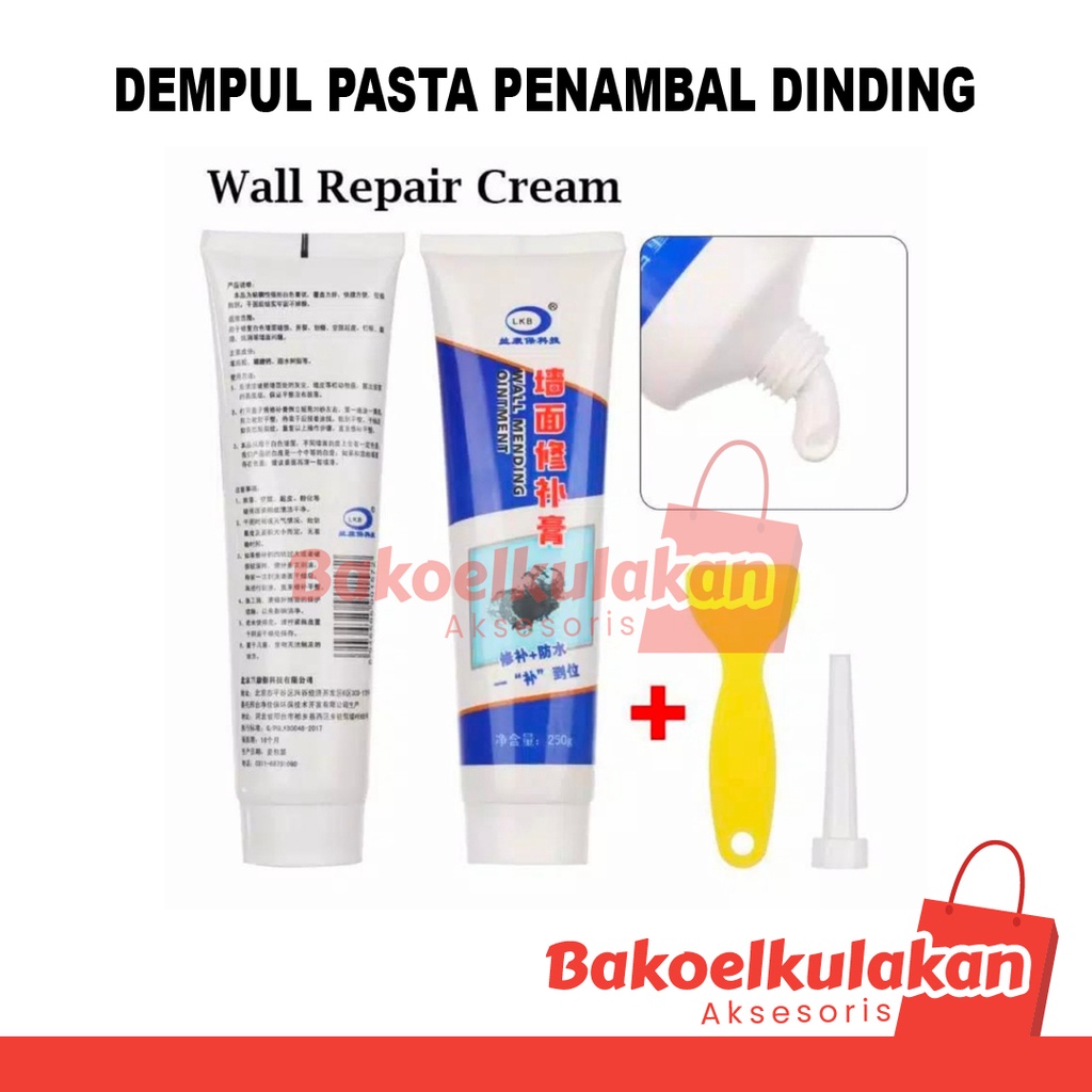 Jual Pasta Dempul Penambal Dinding Tembok Lantai | Shopee Indonesia