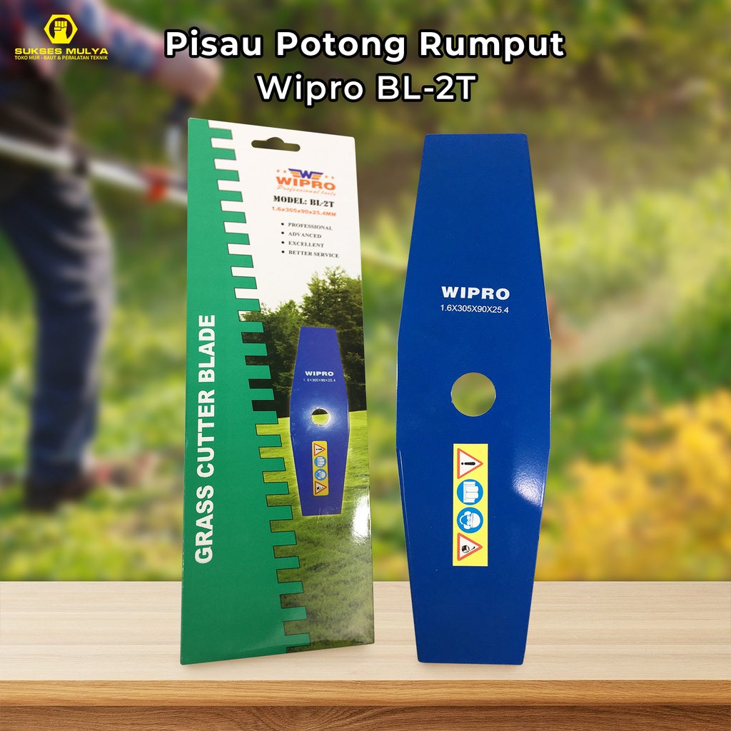 Jual WIPRO Mata Potong Rumput / Pisau Potong Rumput BL-2T | Shopee ...