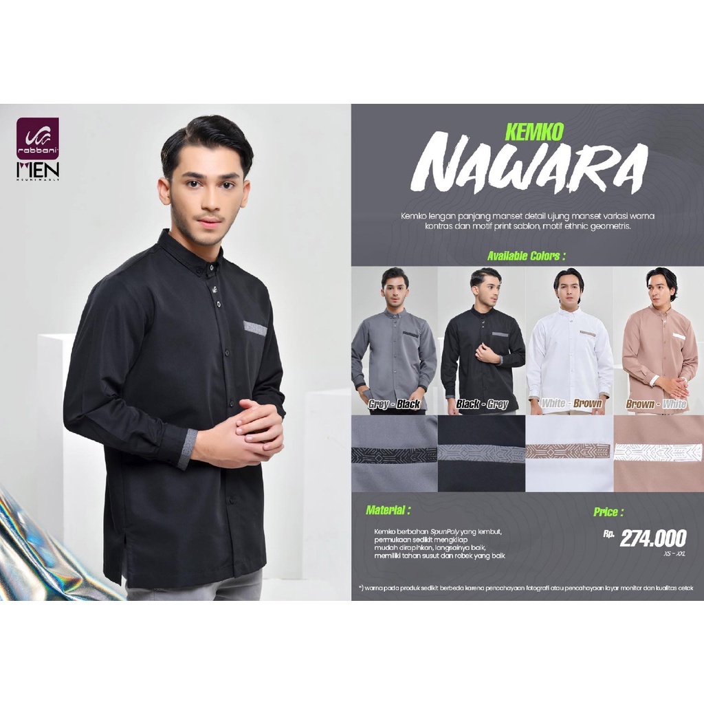 Jual RABBANI_ KEMEJA KOKO NAWARA RABBANI - KEMKO NAWARA RABBANI ORI ...
