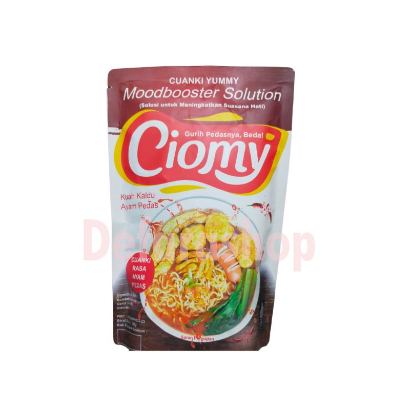 Jual Ciomy Cuanki Rasa Ayam Pedas Gurih 105g | Shopee Indonesia