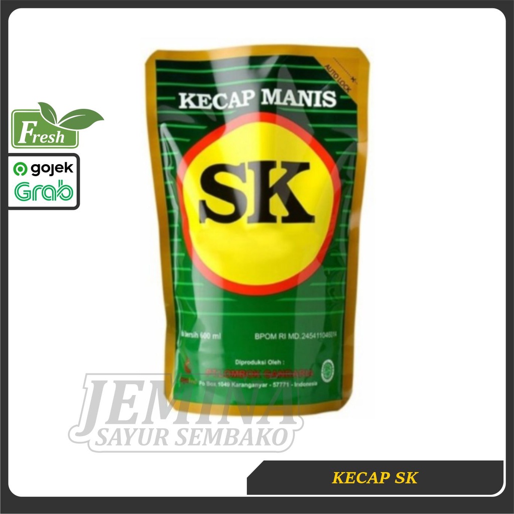 Jual KECAP MANIS SK 600ML REFILL | Shopee Indonesia