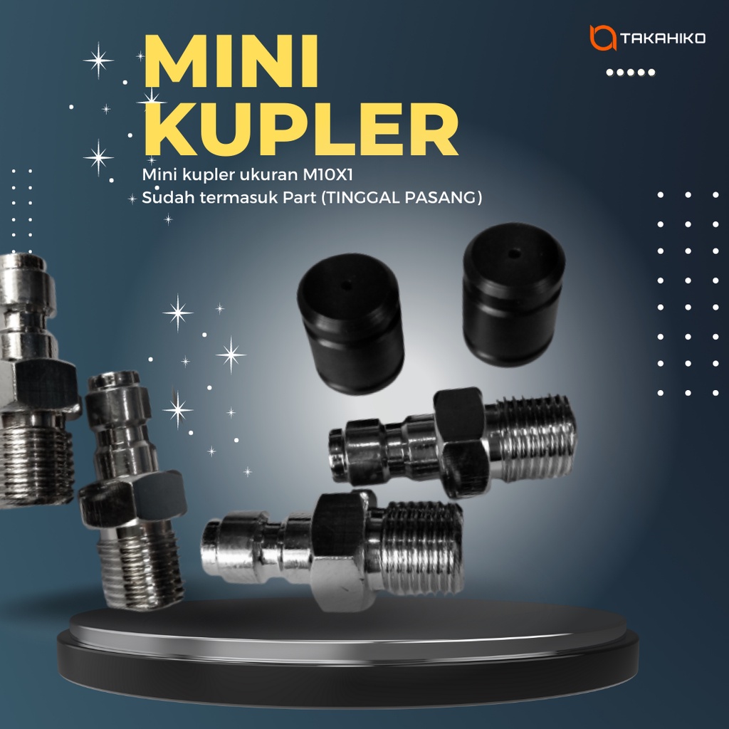 Jual Mini Kupler Jantan Drat Luar PCP Kupler Jantan Mini Murah + Tutup ...