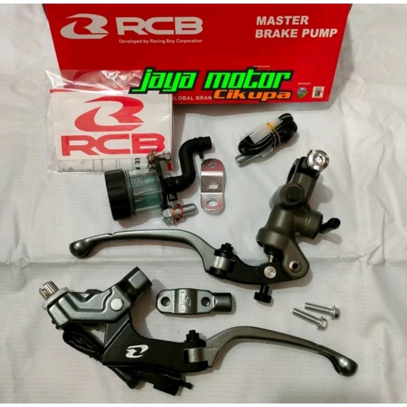 Jual Master rem RCB Radial S1 17 mm kanan kiri Grey Titan asli original ...