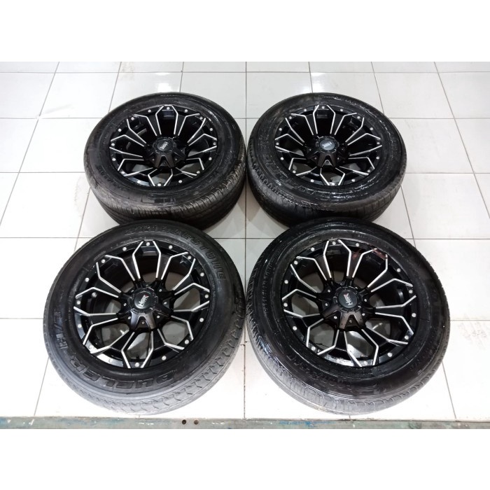 Jual Velg Mobil Racing Ring 18 Baut 6 GOKU HSR R18X8 6X139,7 ET18 BAN ...
