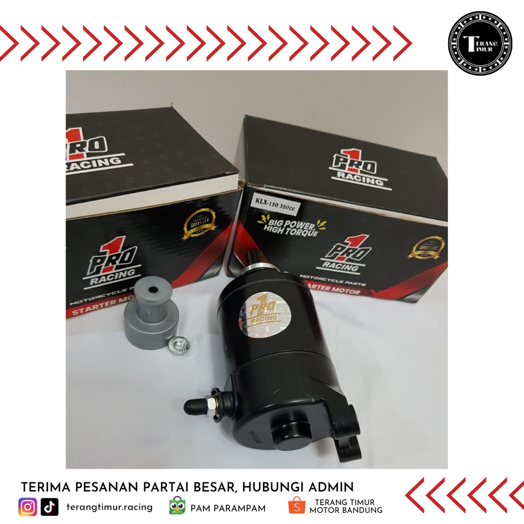 Jual Dinamo stater KLX150 Boreup 350cc PRO 1 Racing Alat Motor/Variasi ...