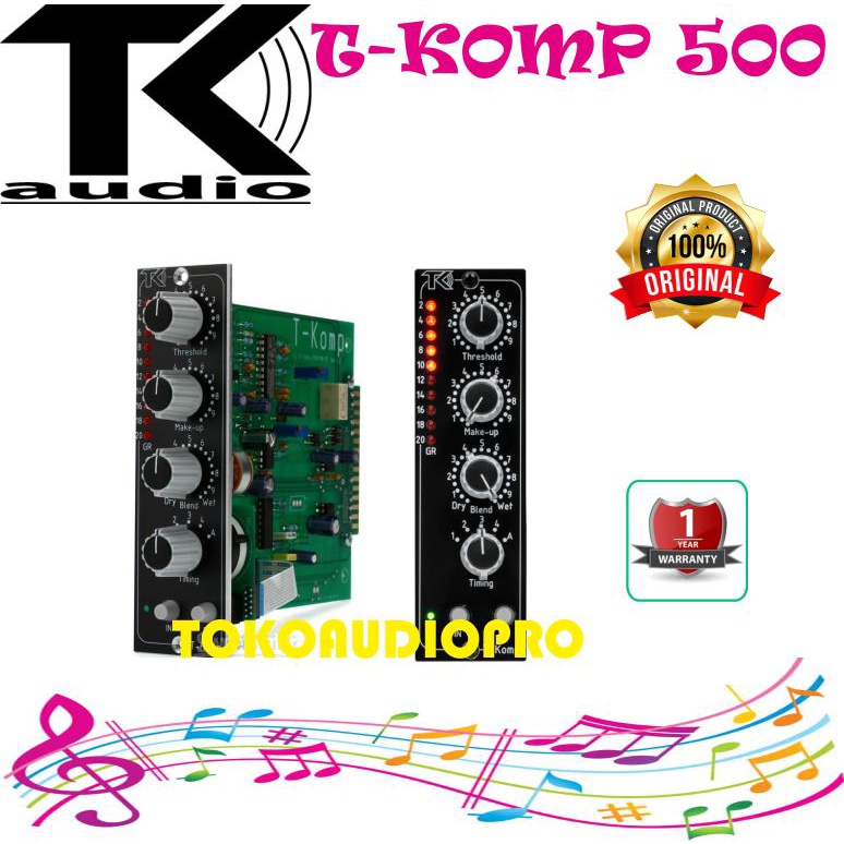 Jual TK Audio T-Komp 500 500-series Mono Compressor | Shopee Indonesia