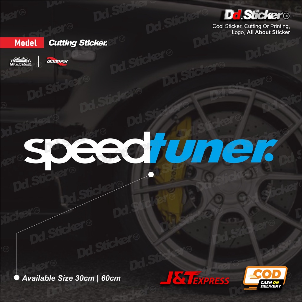 Jual SPEEDTUNER Reflektive Sticker 60cm 30cm | Cutting Sticker | Shopee ...