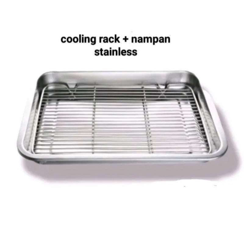 Jual COOLING RAK DAN NAMPAN STAINLESS / PENIRIS MAKANAN / PENIRIS ...