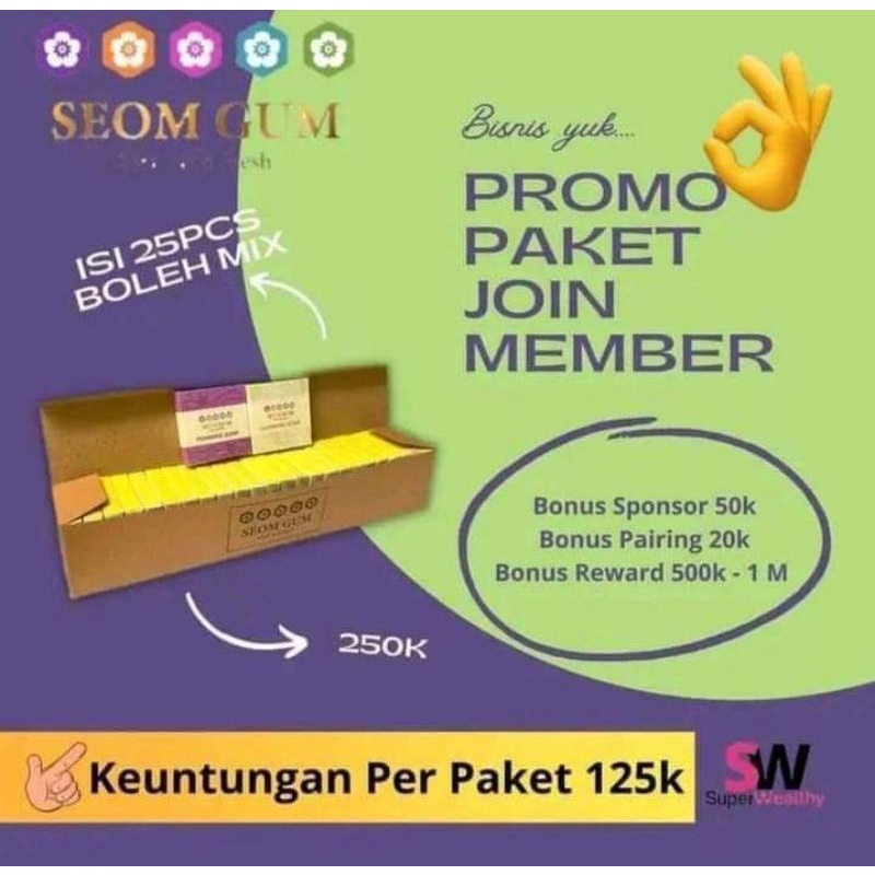 Jual Paket Join Member Seom Gum | Shopee Indonesia
