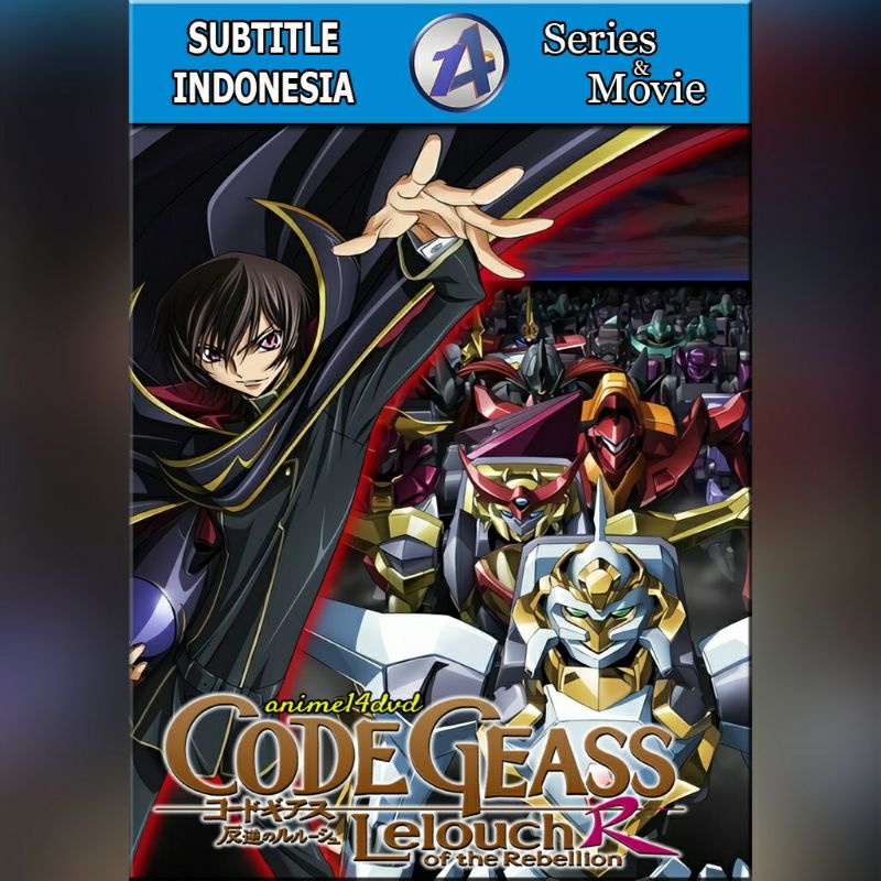 Jual Code Geass: Hangyaku no Lelouch Subtitle Indonesia | Shopee Indonesia