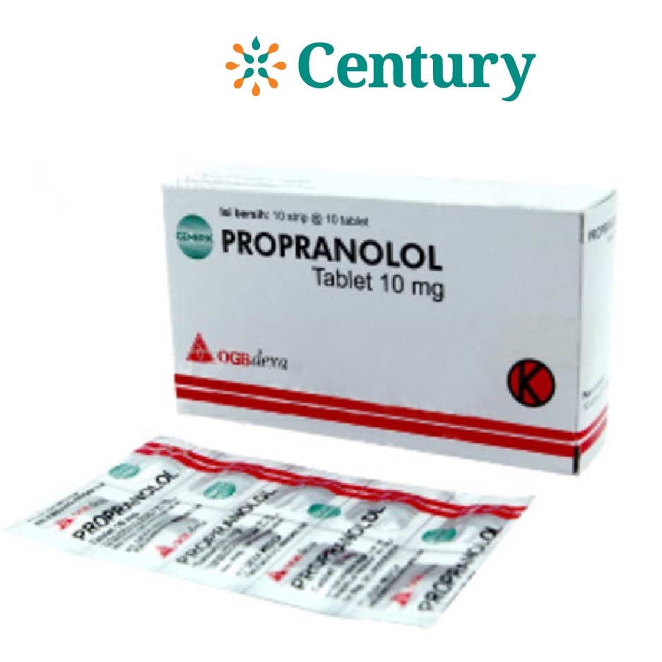 Jual PROPRANOLOL 10 MG 1 STRIP ISI 10 TABLET / HIPERTENSI / JANTUNG ...