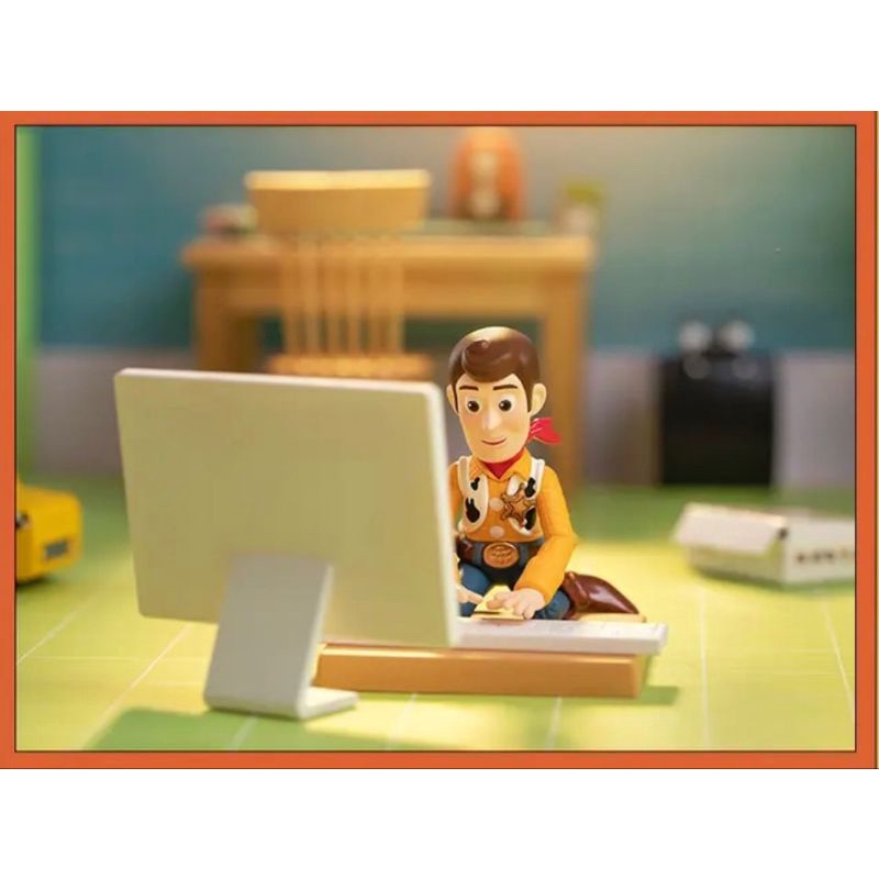 Jual POP MART Woody Computer Toy Story Sunnyside Adventure Disney Pixar ...