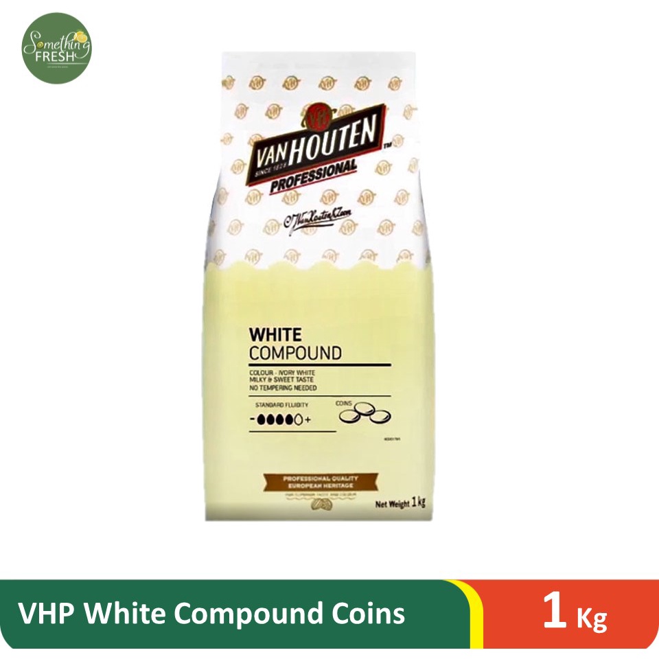 Jual Van Houten White Compound Coins 1kg | Shopee Indonesia
