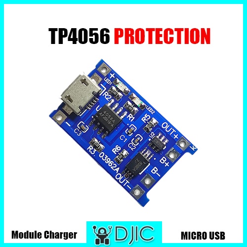 Jual Module TP4056 5V 1A With Protection Charging Module 18650 Lithium ...