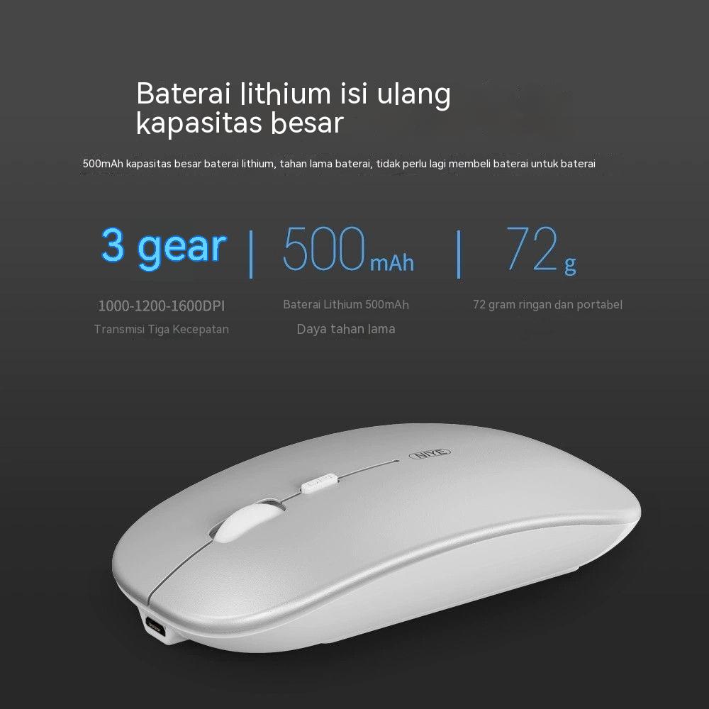 Jual [Resmi Asli] Wireless Mouse/Charge/Bluetooth Dual Mode/Untuk ...