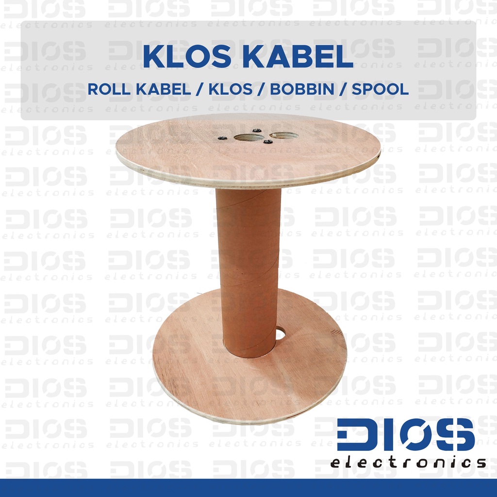 Jual Gulungan Kabel / Klos Kabel / Roll Kabel / Spool / Bobbin Kayu ...