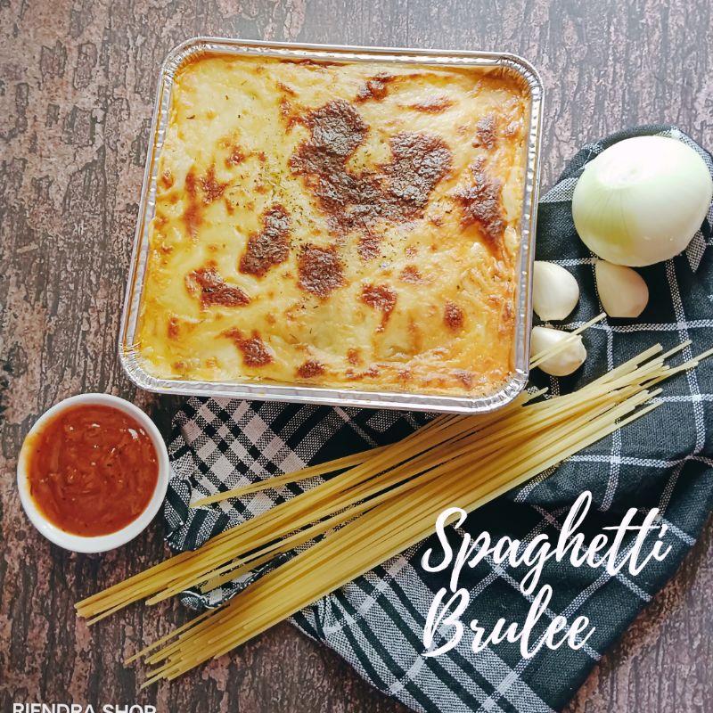 Jual Spagheti Brulle Spagheti Panggang khusus Gosend Grab | Shopee ...