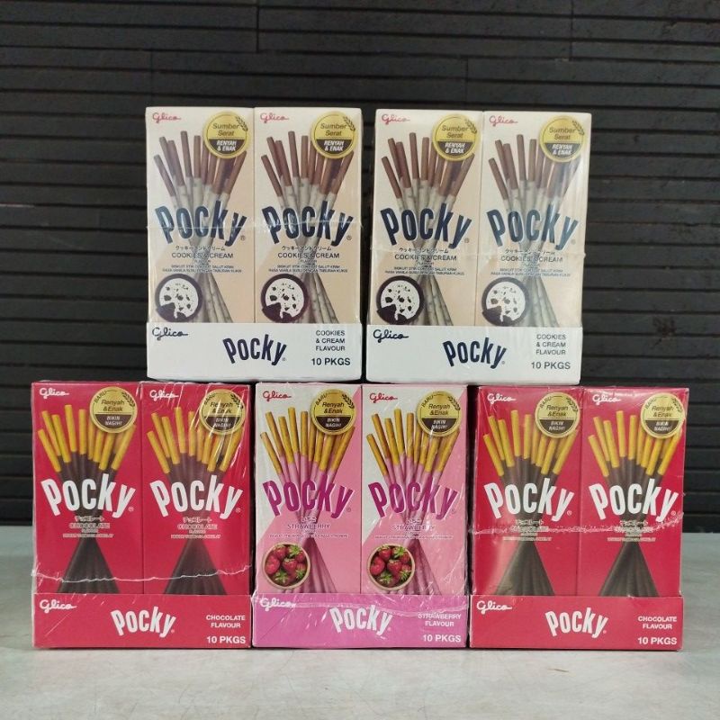 Jual POCKY MINI 21GRAM / Camilan Snack pocky mini | Shopee Indonesia