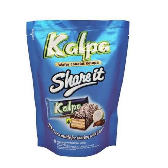 Jual Kalpa Share It Wafer Cokelat Kelapa Pouch 90g | Shopee Indonesia