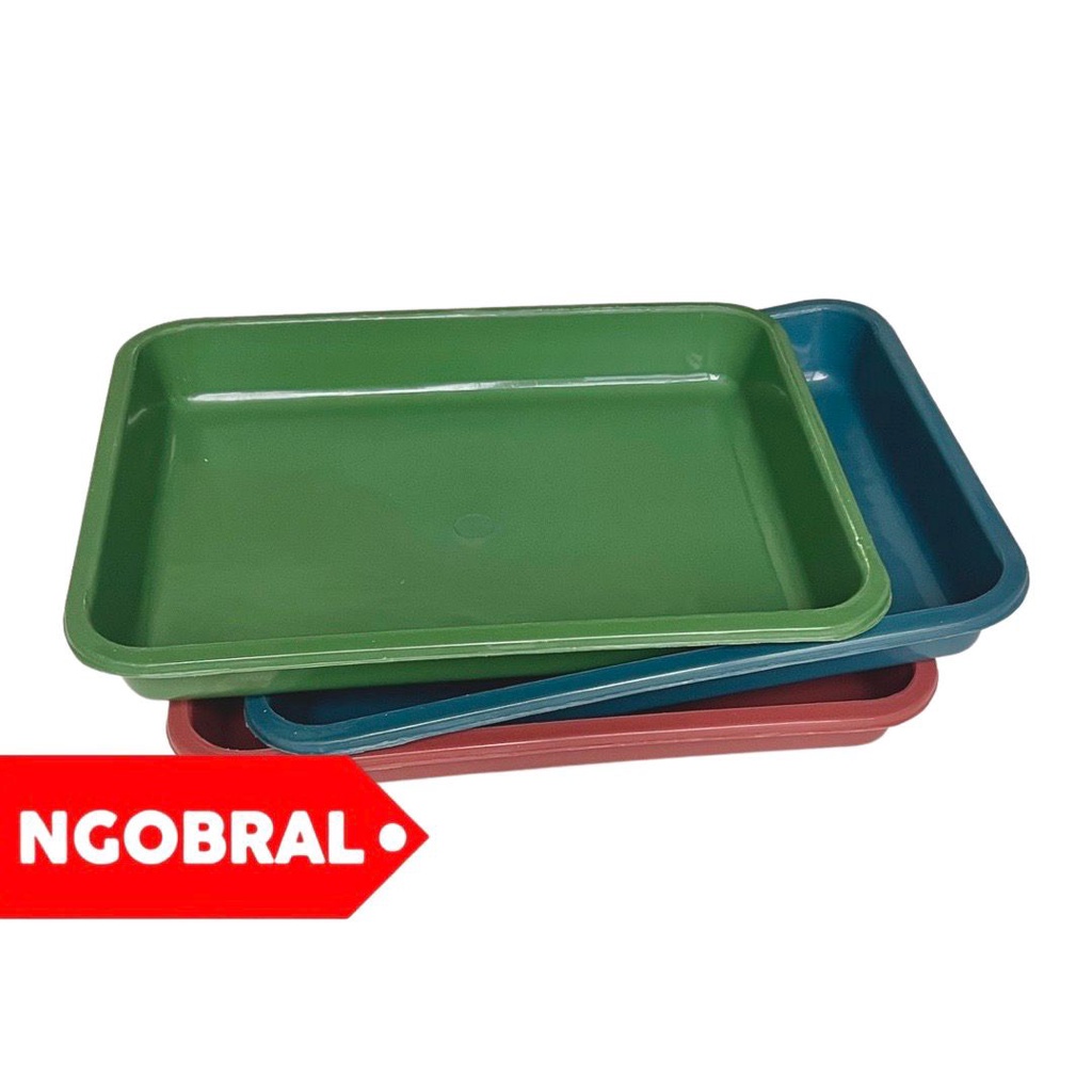 Jual Nampan no 3 / Tray Plastik Cetakan Kue Murah / Nampan Kotak ...