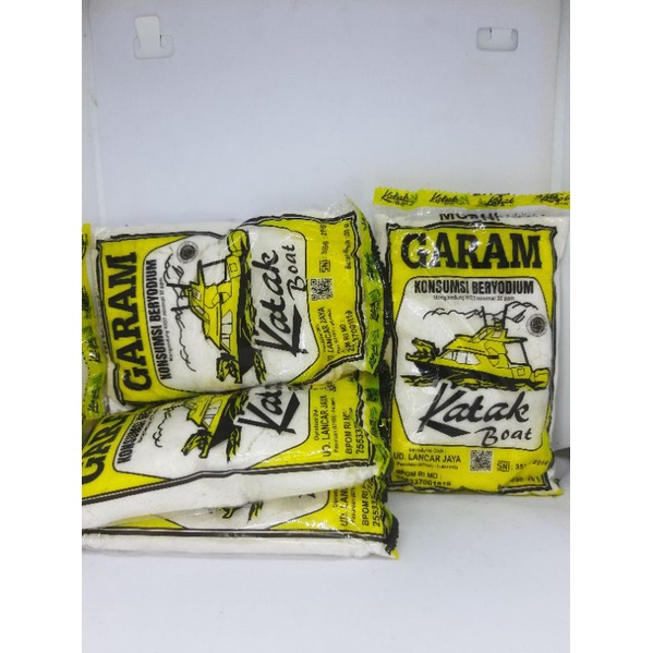 Jual GARAM BERYODIUM CAP KATAK BOAT / GARAM KONSUMSI BERYODIUM 200 Gr ...