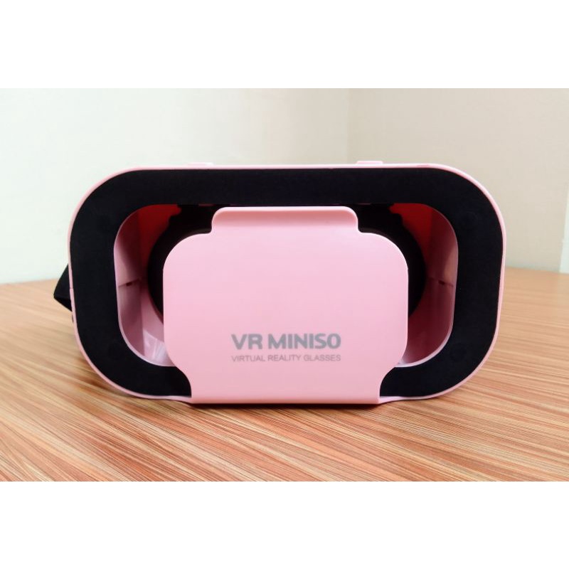 Jual Virtual Reality Glasses Classic merk Miniso - Pink | Shopee Indonesia