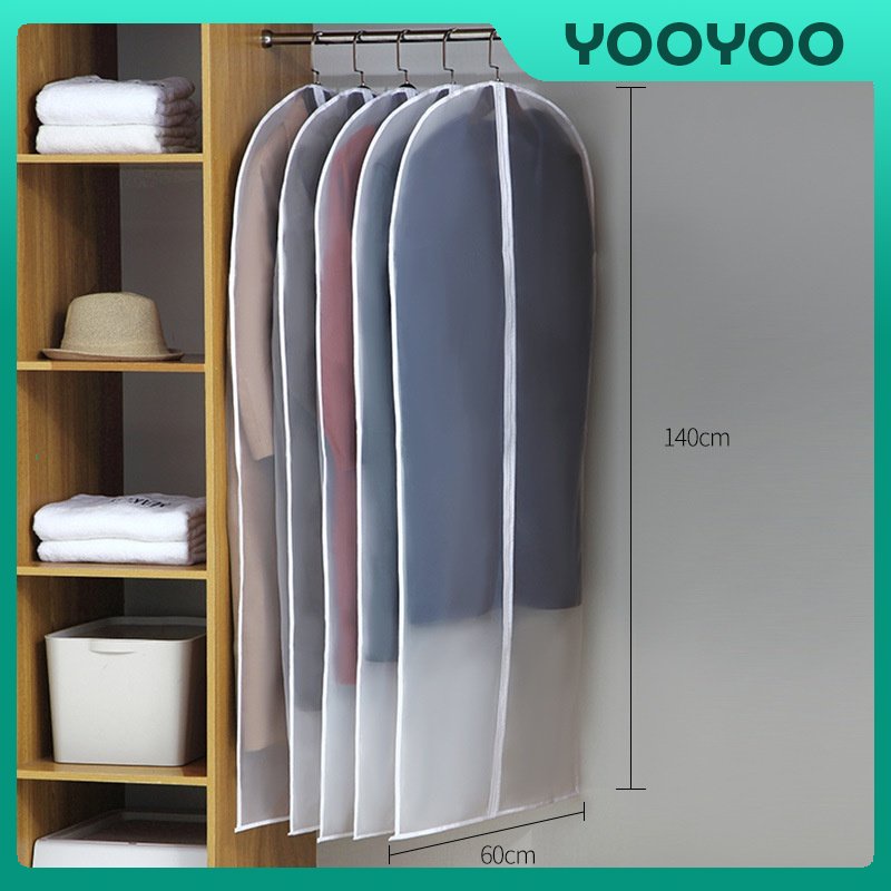Jual YooYoo plastik baju gantung /plastik jas gantung /cover gantungan ...