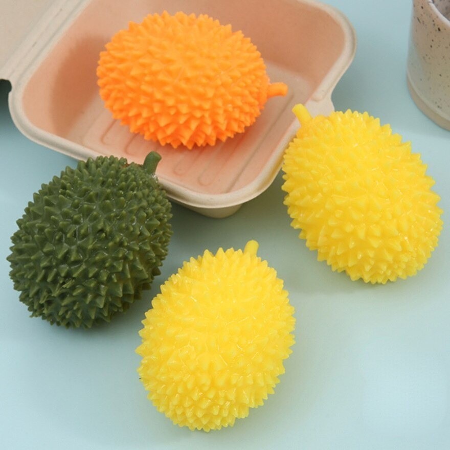 Jual Squish Anti Stress JUMBO DURIAN Squish Durian Toy Stress Relieve ...