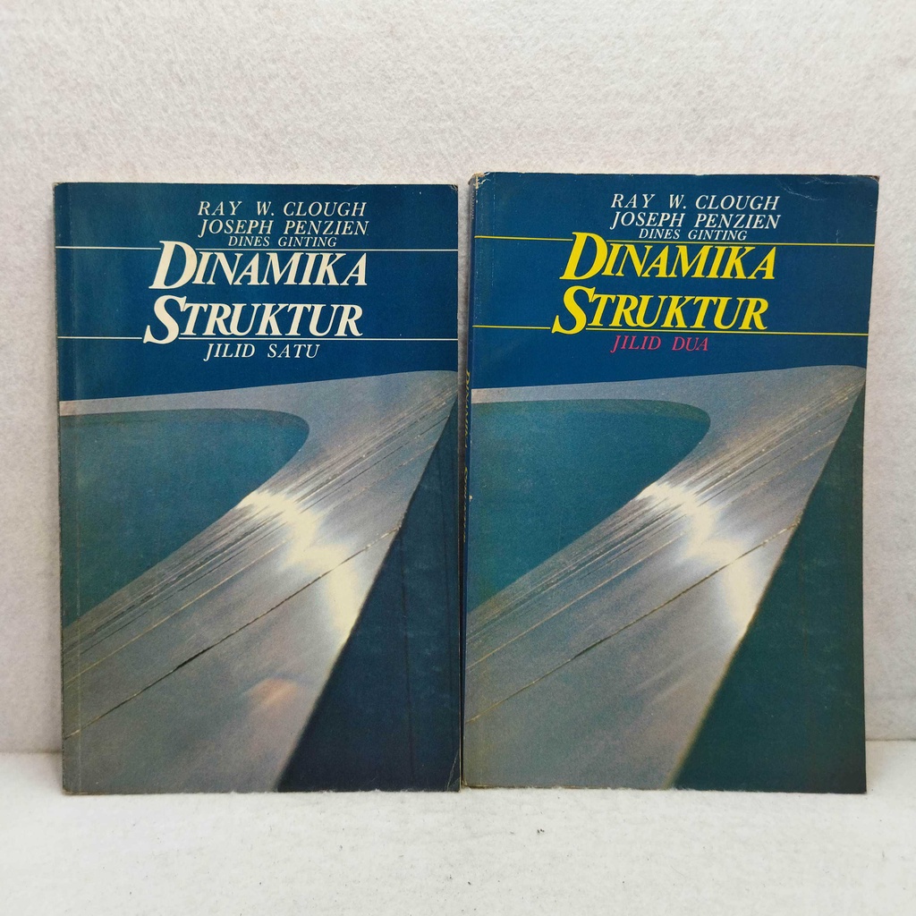 Jual buku Dinamika Struktur Jilid Satu dan Dua - Ray W Clough dkk ...