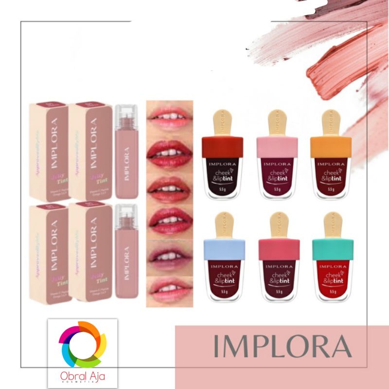 Jual Implora Cheek & Lip Tint / Jelly Tint 5.5g | Shopee Indonesia