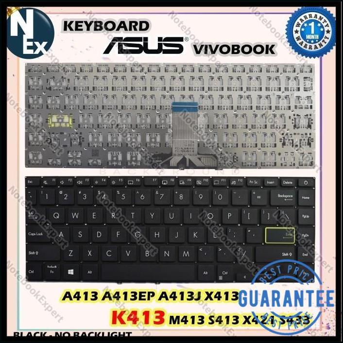 Jual Keyboard Asus Vivobook 14 E410 E410M E410MA Black | Shopee Indonesia
