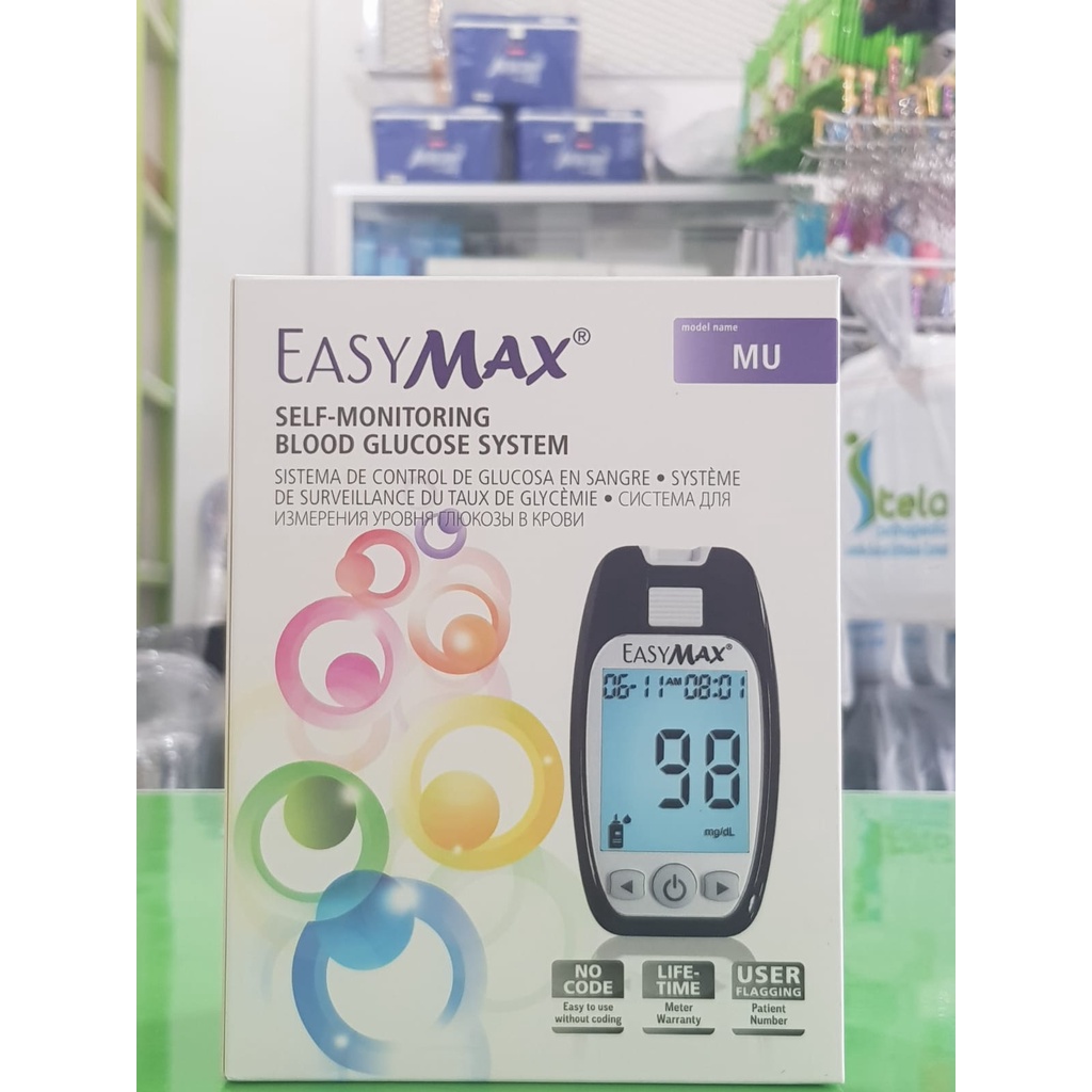 Jual Easy Max Tes Gula Darah/ Easymax Test gula darah/ Blood test ...