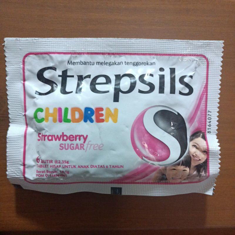 Jual STREPSILS CHILDREN 6 Butir @2,35g | Shopee Indonesia
