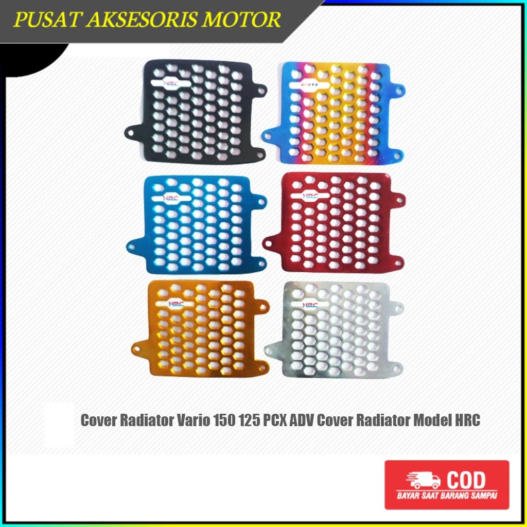 Jual Tutup Radiator Vario 150 125 PCX ADV Cover Radiator Model HRC 5 ...