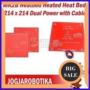 Jual tools MK2B Heatbed Heated Heat Bed 214 x 214 Dual Power 12-24V ...