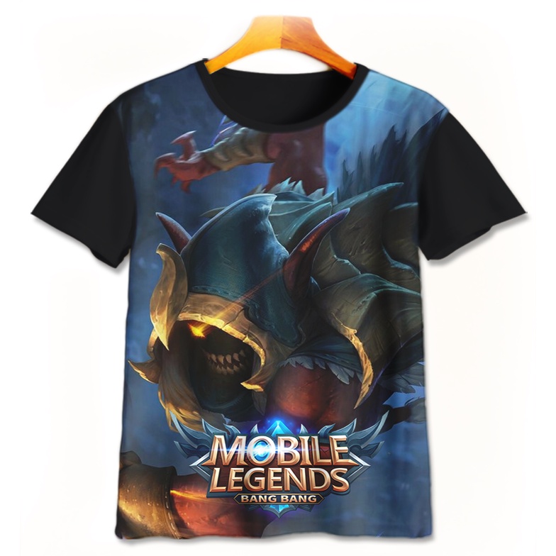 Jual Kaos Anak 3D Baju Mobile Legend Ml Karakter Helcurt Tipe Assasin Baju Distro - Saga Bandung ...
