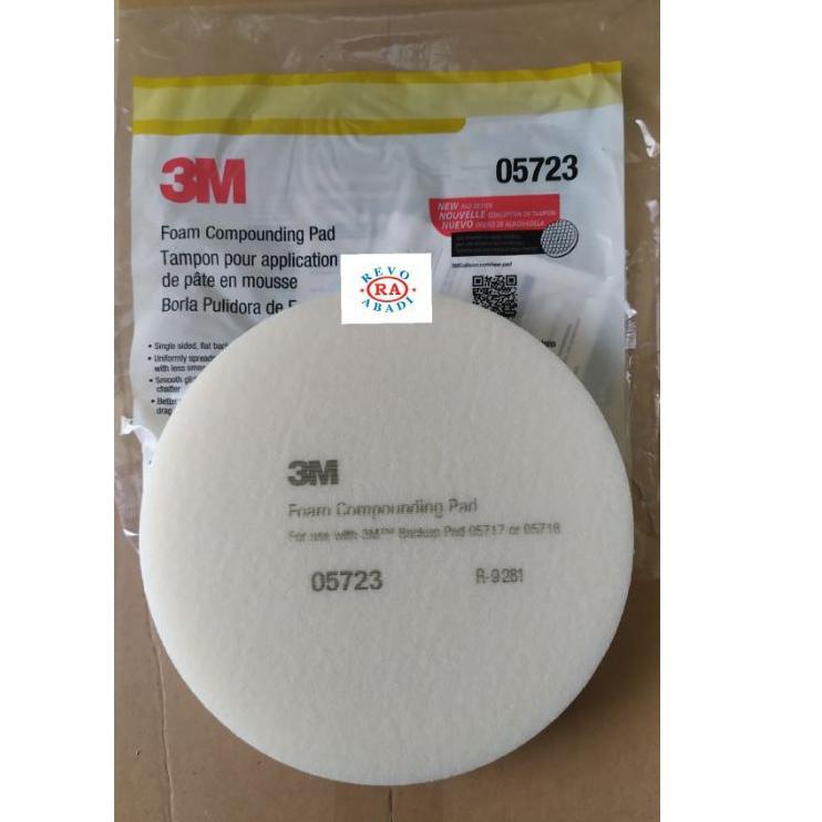 Jual Hemat Harga 3M 5723 Busa Poles 3M Warna Putih / Foam Compounding ...