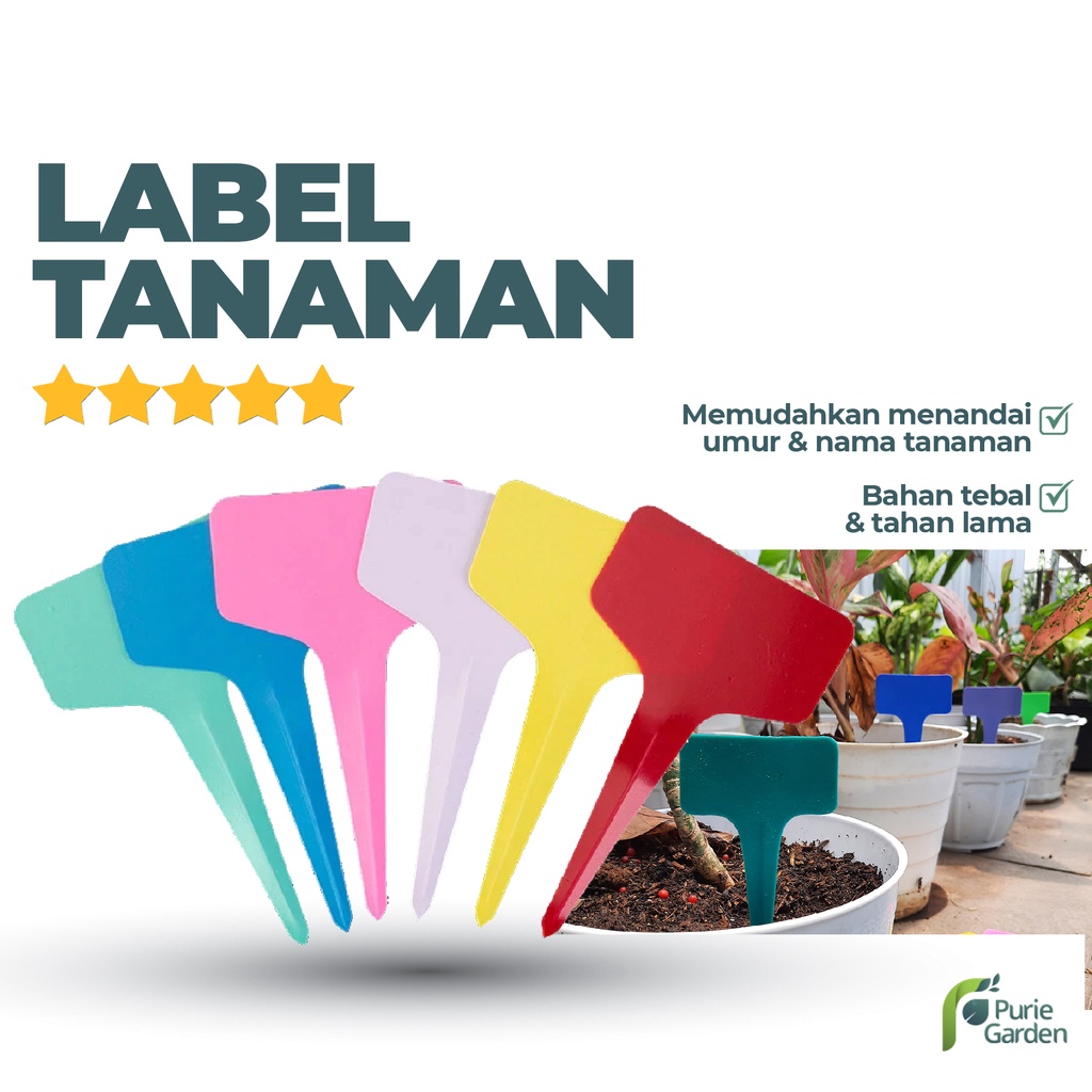 Jual Label Penanda Tanaman Name Tag | Shopee Indonesia