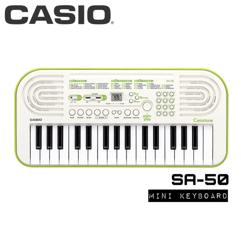 Jual Piano Keyboard Casio SA-50/51/ Mini Keyboard Casiotone SA 50/51 ...