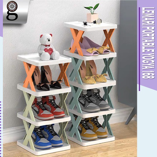 Jual RAK SEPATU SILANG SHENAR/RAK SERBAGUNA PORTABEL/RAK MINIMALIS ...