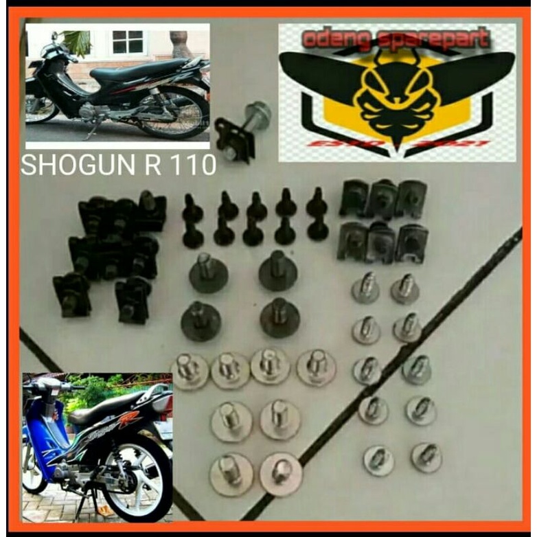 Jual Baut cover body motor suzuki shogun 110 old | Shopee Indonesia