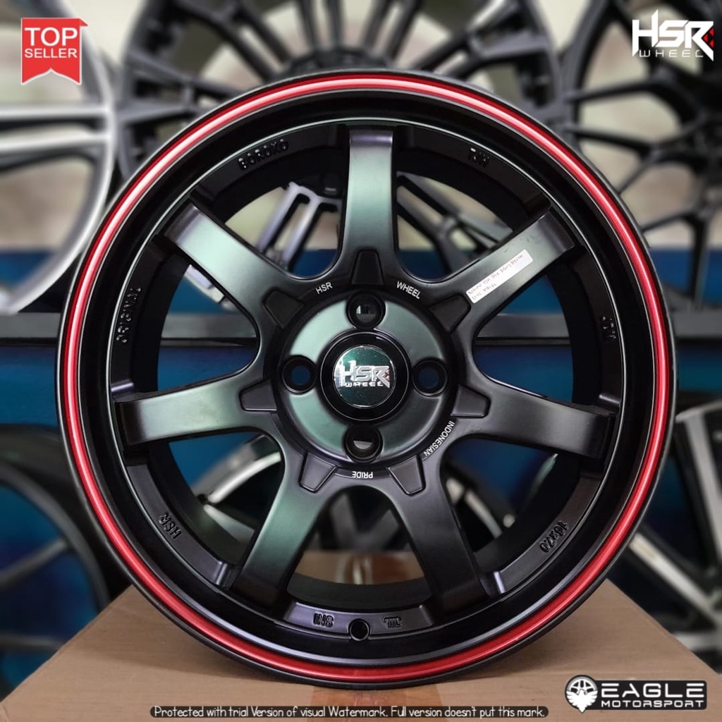 Jual VELG MOBIL RACING JDM STYLE ORIGINAL HSR TJH R16 RING 16 JAZZ YARIS RAIZE ROCKY VIOS CITY ...