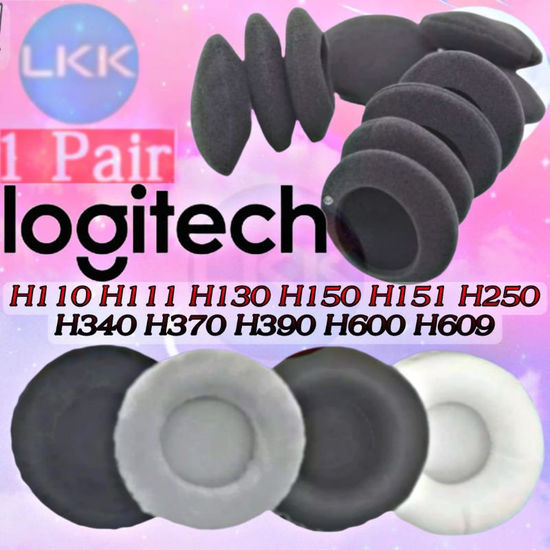 Jual Bantalan Earpad Busa Headset Foam Logitech H110 H111 H150 H151 ...