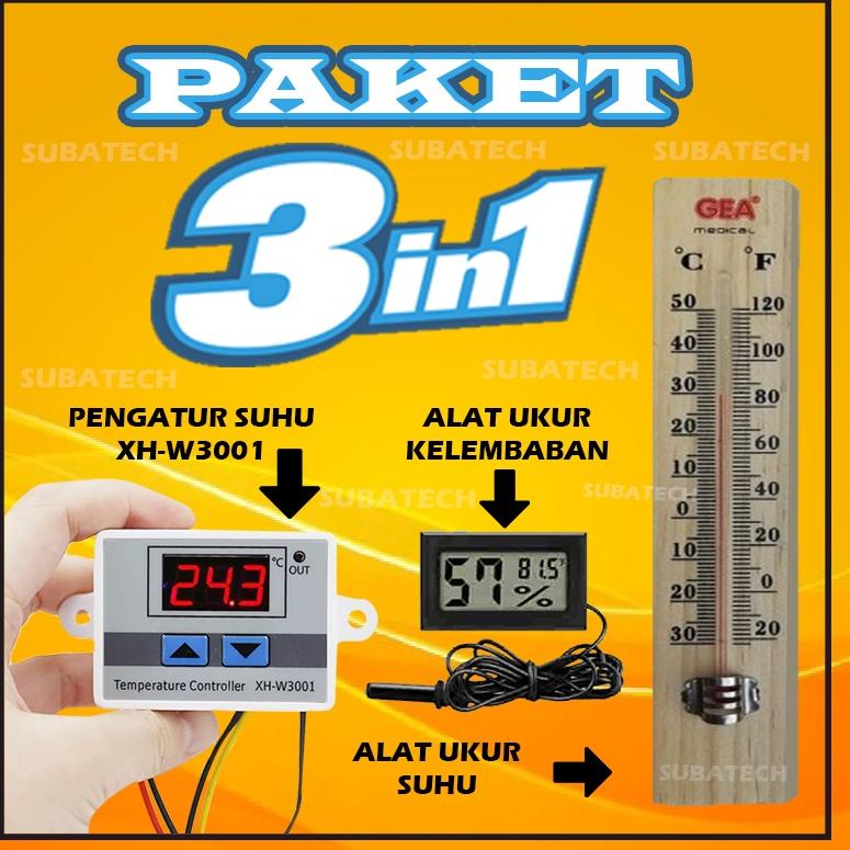 Jual rap01 Paket Thermostat Termostat Digital XH Termometer-Higrometer ...
