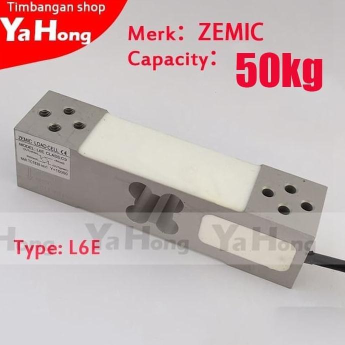 Jual Load Cell Timbangan Digital 50KG Loadcell Zemic L6E 50 KG | Shopee ...