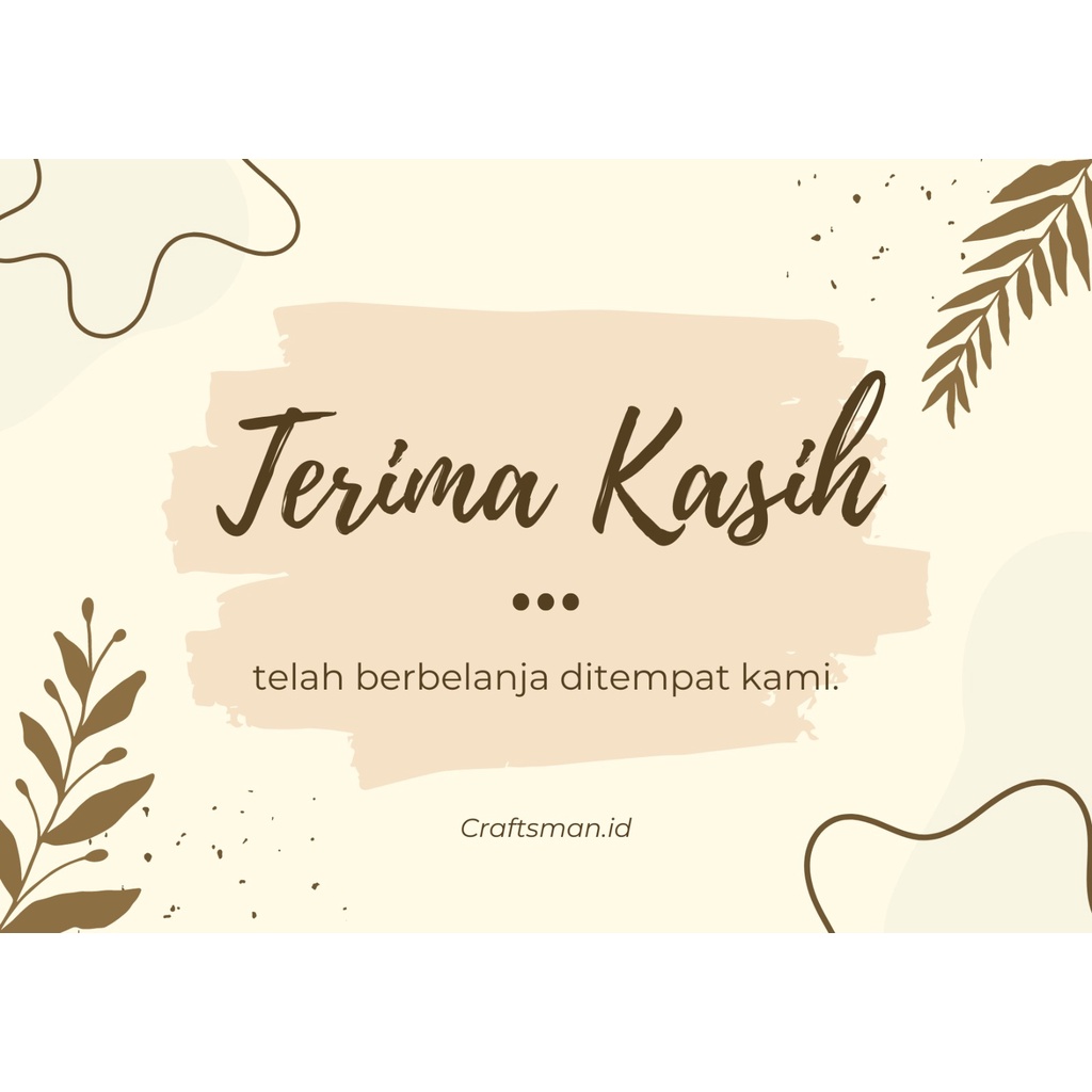 Jual Kartu Ucapan | Greeting Card Polos | Dear Blank Card | Bisa ...
