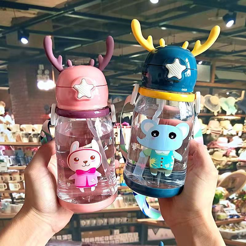 Jual BOTOL MINUM KARAKTER TEMPAT MINUM ANAK TANDUK RUSA BOTOL BPA FREE 2186 | Shopee Indonesia